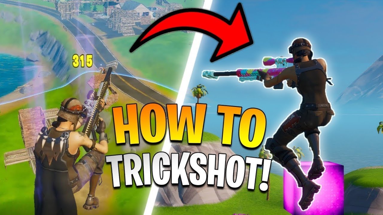 Trickshot fortnite satisfaisant (issu d'une autre video) - YouTube