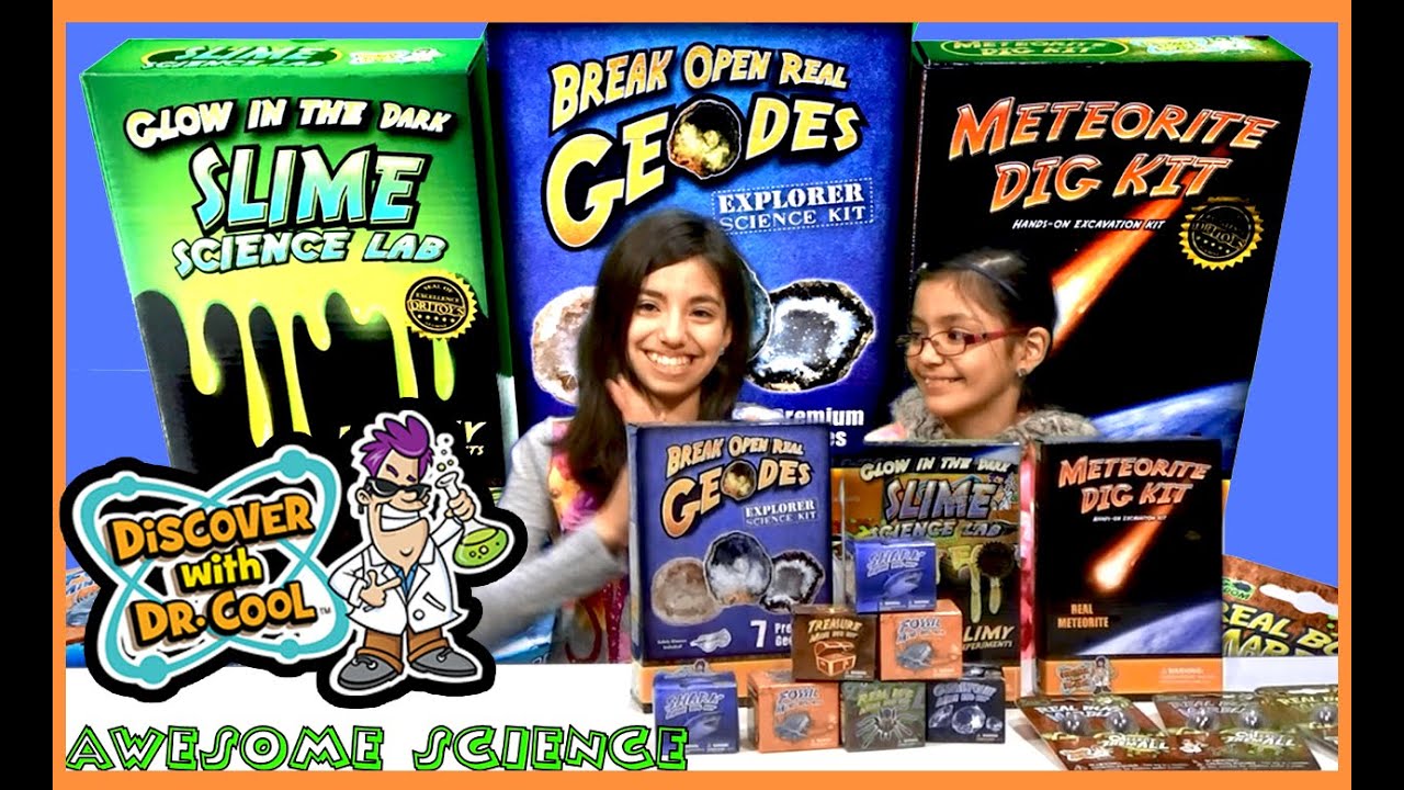 SURPRISE Package - Bug Marbles Slime Geodes Dinosaur Bones Meteorites ...