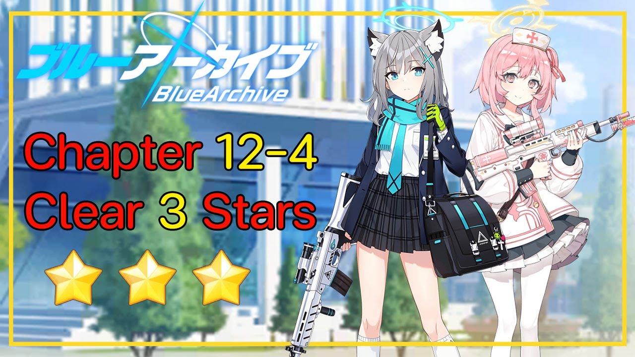 Blue Archive [TH] Chapter 12-4 Clear 3 Stars - YouTube