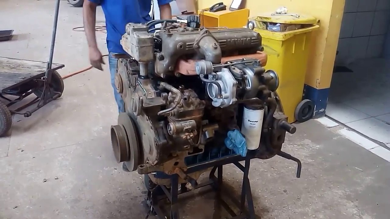 Motor MWM série 10. - YouTube