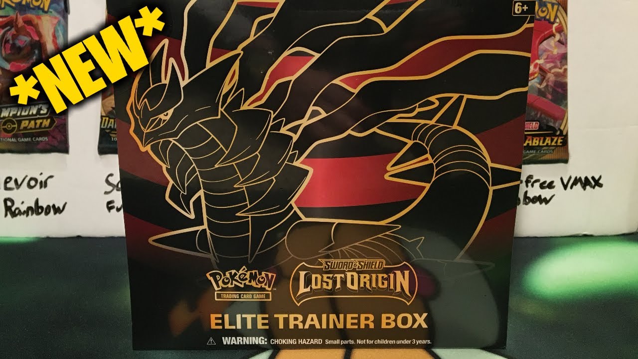 Lost Origin ETB (Pokemon TCG) - YouTube