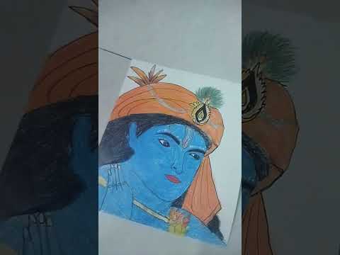 DRAW KRISHAN JI. - YouTube