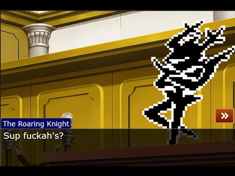 THE DARK KNIGHT IN ACE ATTORNEY?! - objection.lol shitpost - YouTube