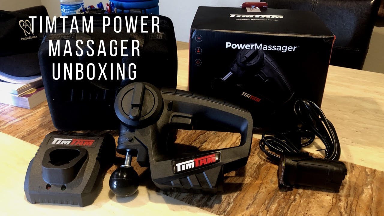 TimTam Recovery Power Massager Unboxing - YouTube