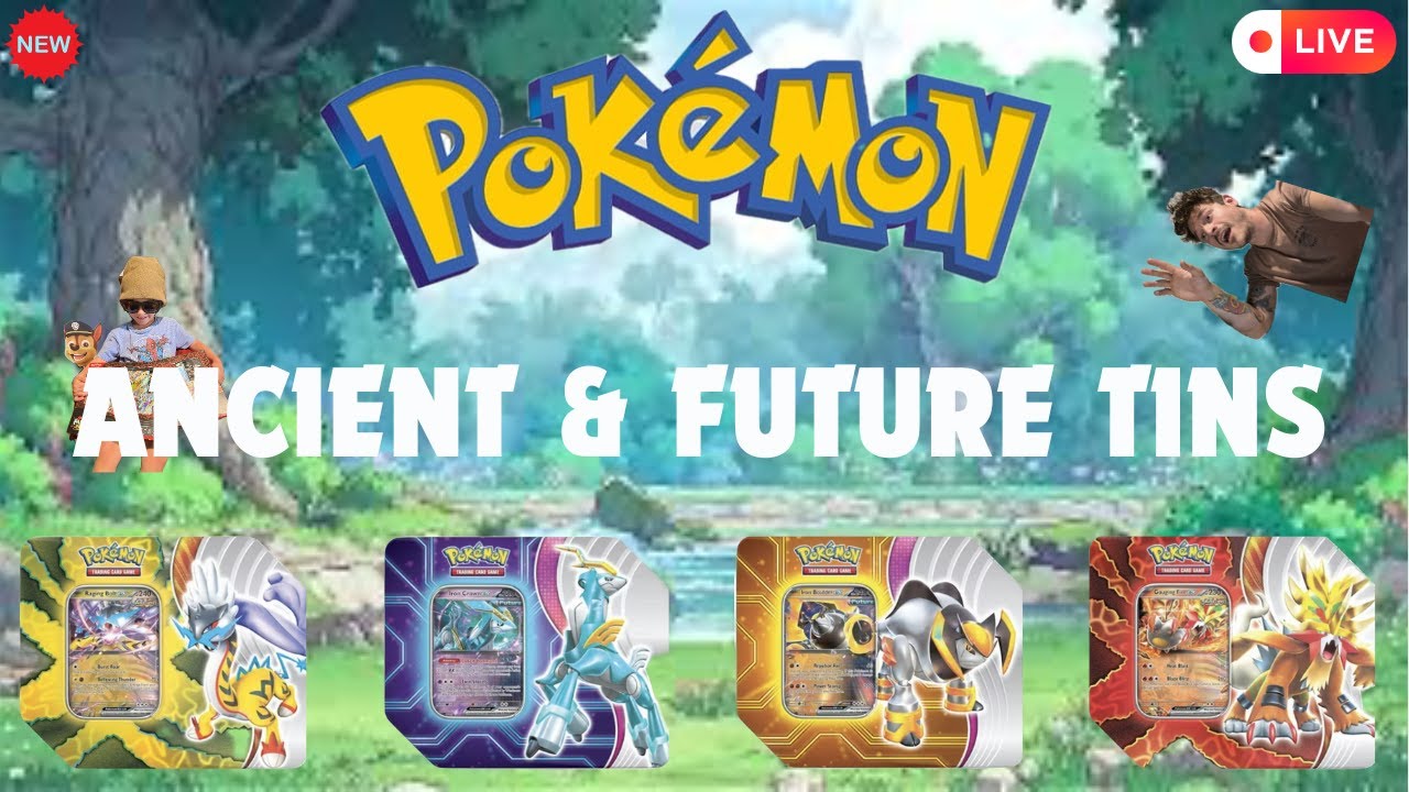 New Ancient and Future Tins from Pokemon TCG What packs are waiting ...