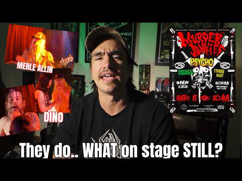 How do the MURDER JUNKIES (GG Allin) hold up without GG? Insane concert review..