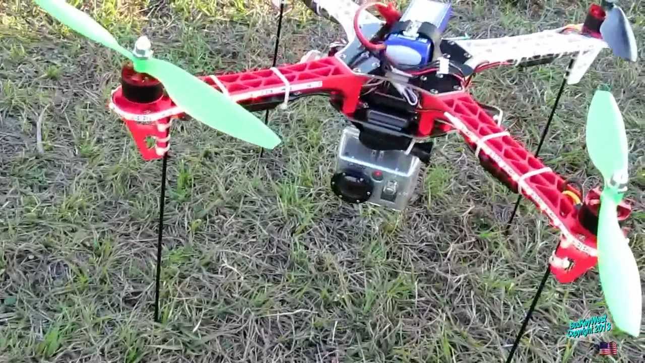 RC XHeli H100 AeroSky Quadcopter - YouTube
