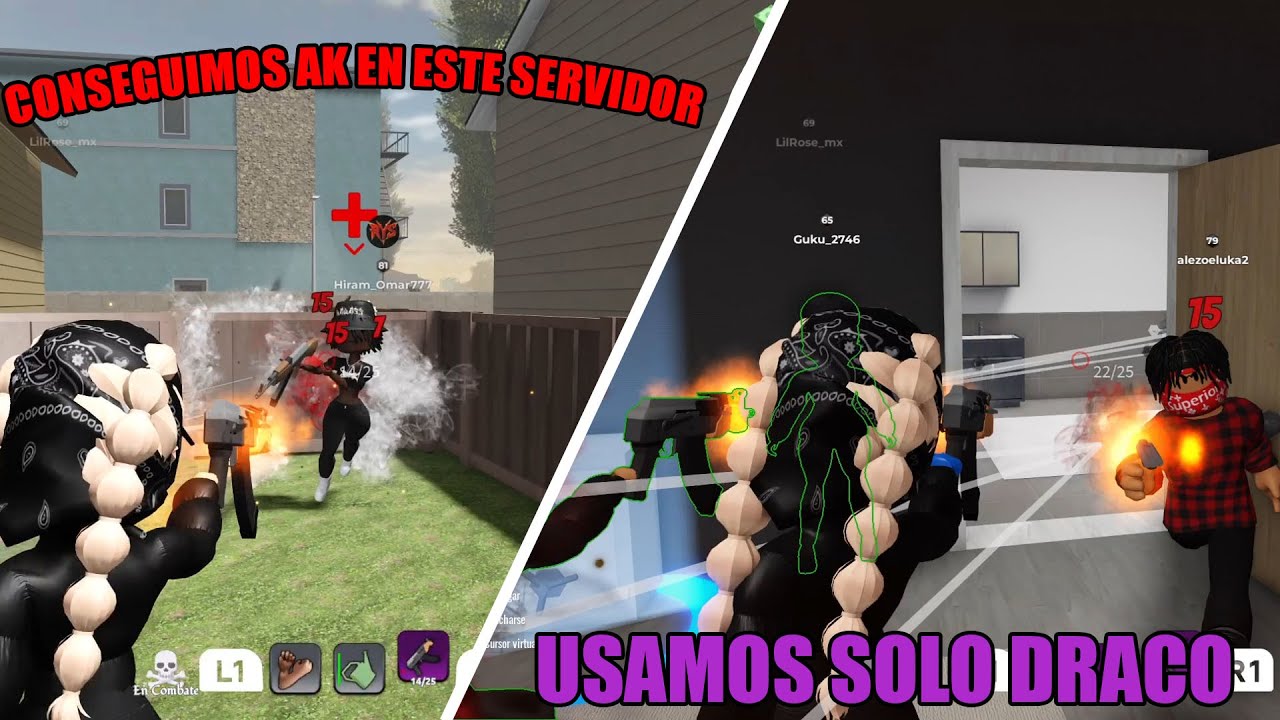 🔥 CONSEGUIMOS UN AK EN ESTE SERVIDOR | JUGAMOS SOLO CON DRACO EN ...