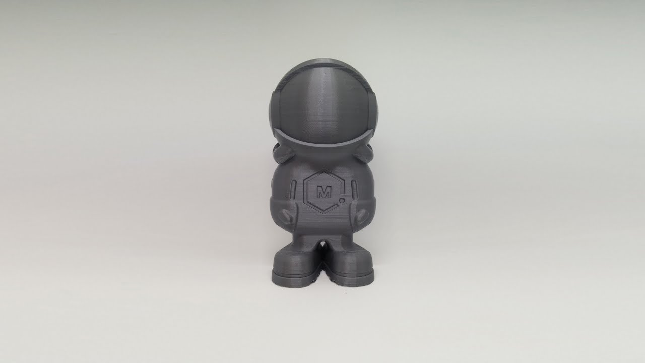 Astronaut 3D Phil from thingiverse - uBuild-3D timelapse - YouTube