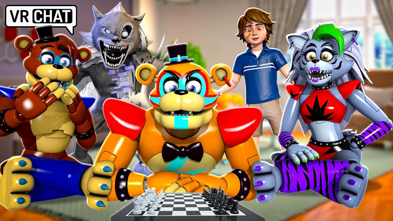 ROXANNE WOLF's FAMILY GAME NIGHT in VRCHAT - YouTube