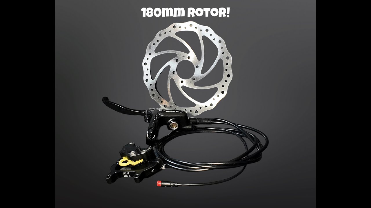 Installing New Zoom Brakes On Razor - YouTube