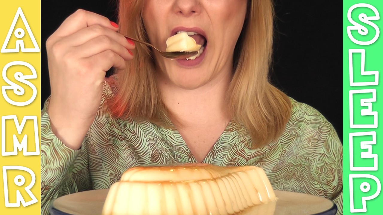 ASMR Pudding Eating | Fantastic Soft & Smacking Sounds - YouTube