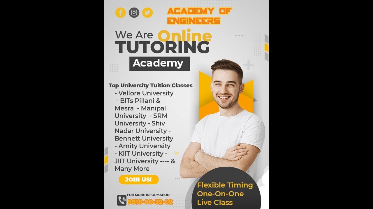 BTech Electrical tuition classes live - YouTube