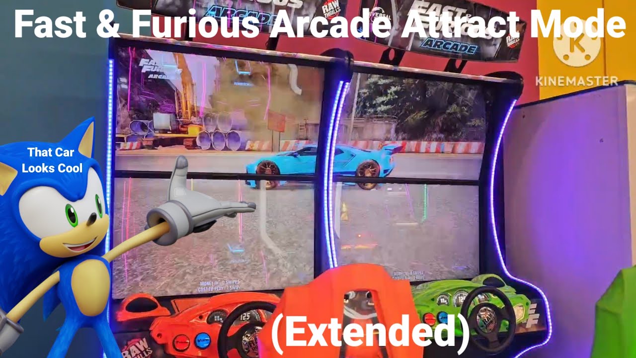 Fast & Furious Arcade Attract Mode (Extended) - YouTube