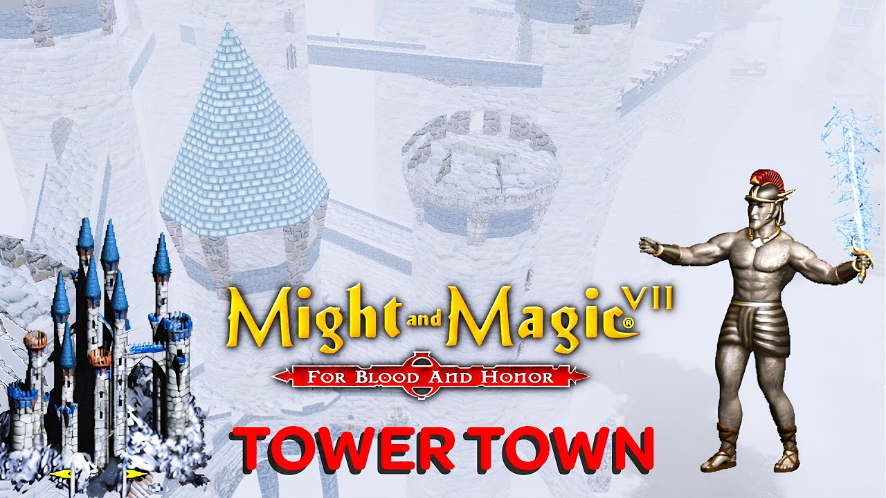 Might and Magic 7: New Vori Mod – Tower Town Revealed & More HOMM 3 ...