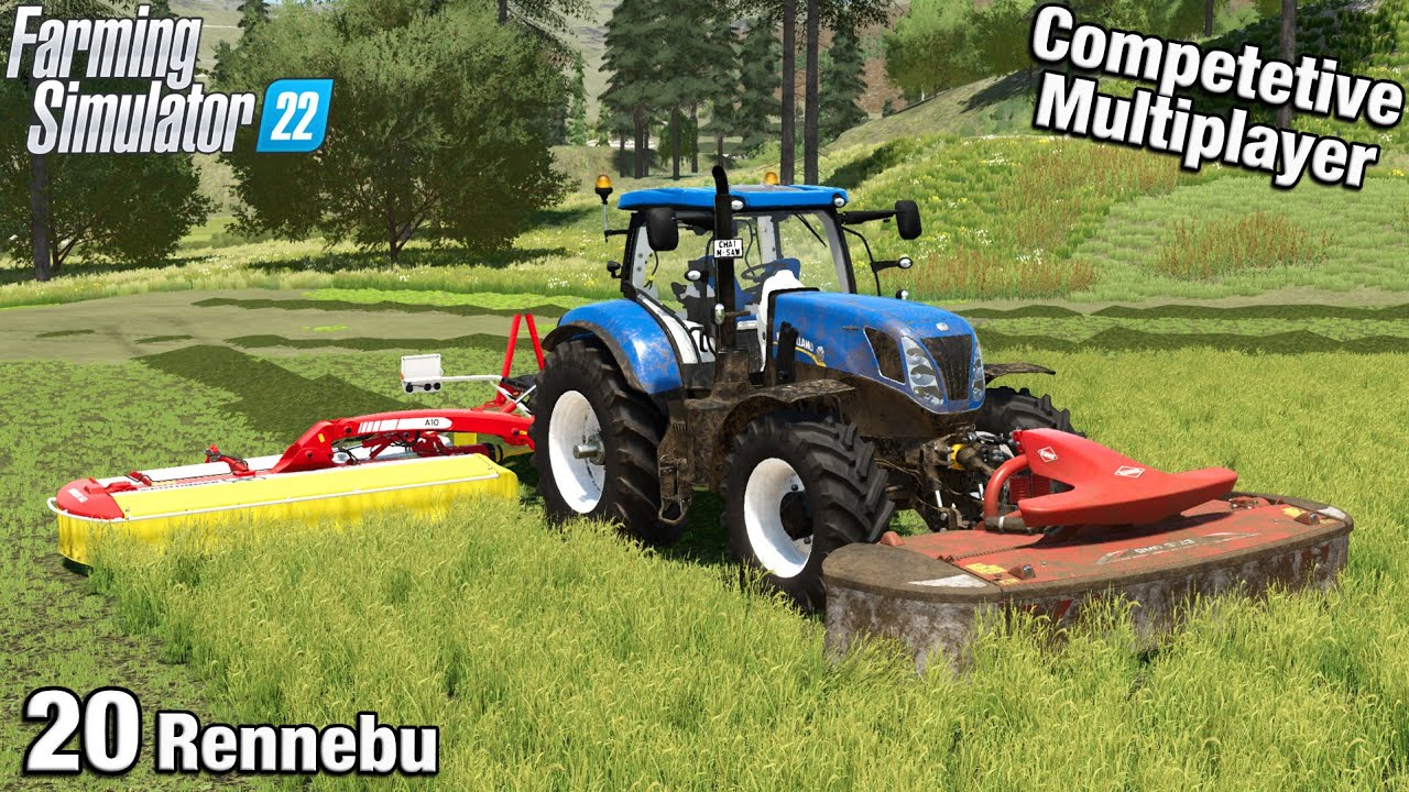 EXPANDING THE LAND AREA AGAIN Rennebu Competitive Multiplayer FS22 Ep ...