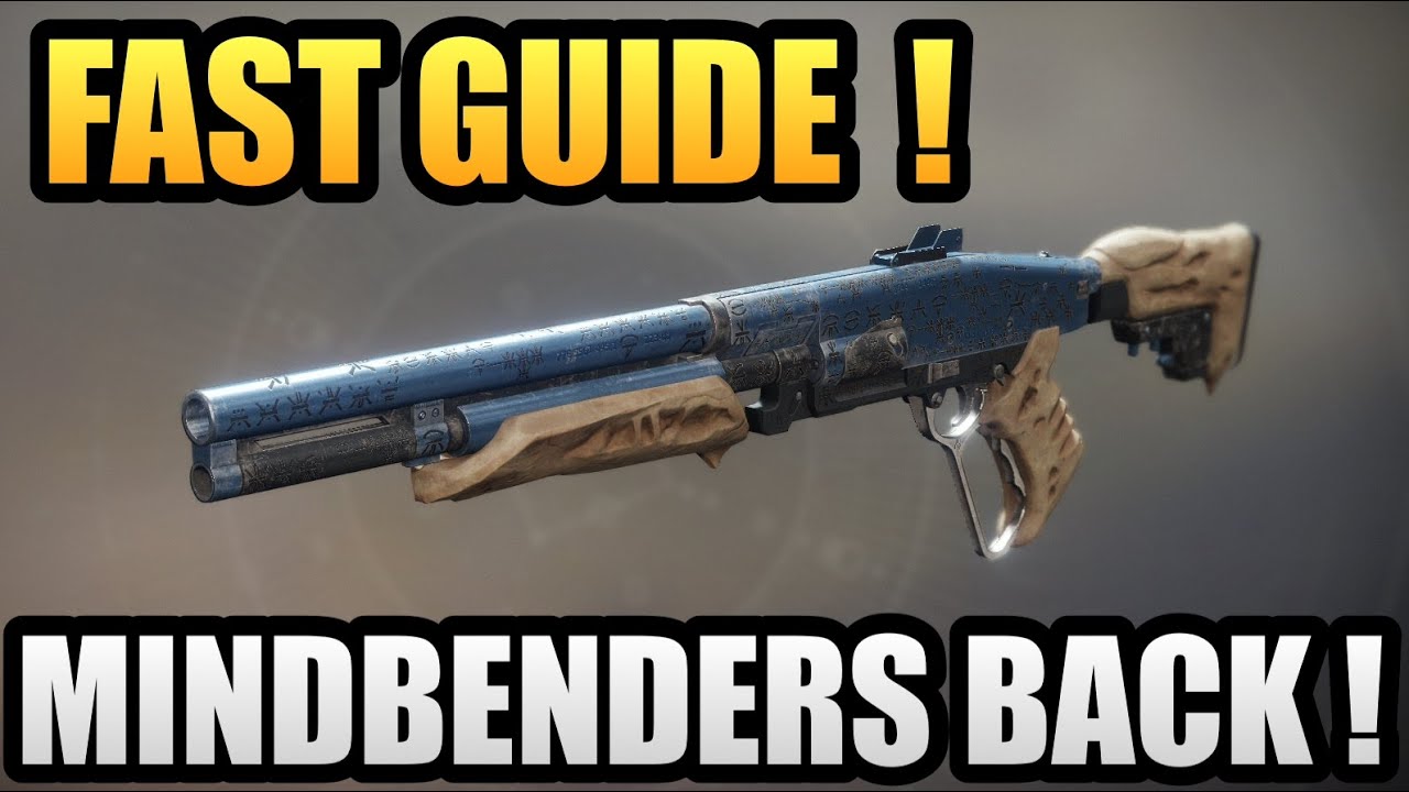 DESTINY 2 HOW TO GET MINDBENDERS AMBITION FAST & EASY GUIDE SEASON OF ...