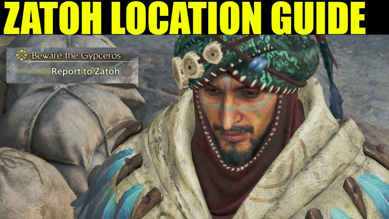 How to report to zatoh Monster hunter Wilds (Zatoh Location) - YouTube
