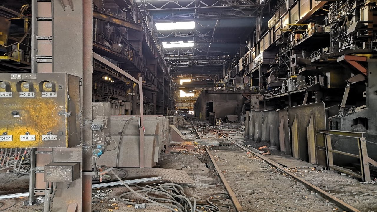 This Was The Biggest Factory In The World In 1850!! - ABANDONED Steel ...