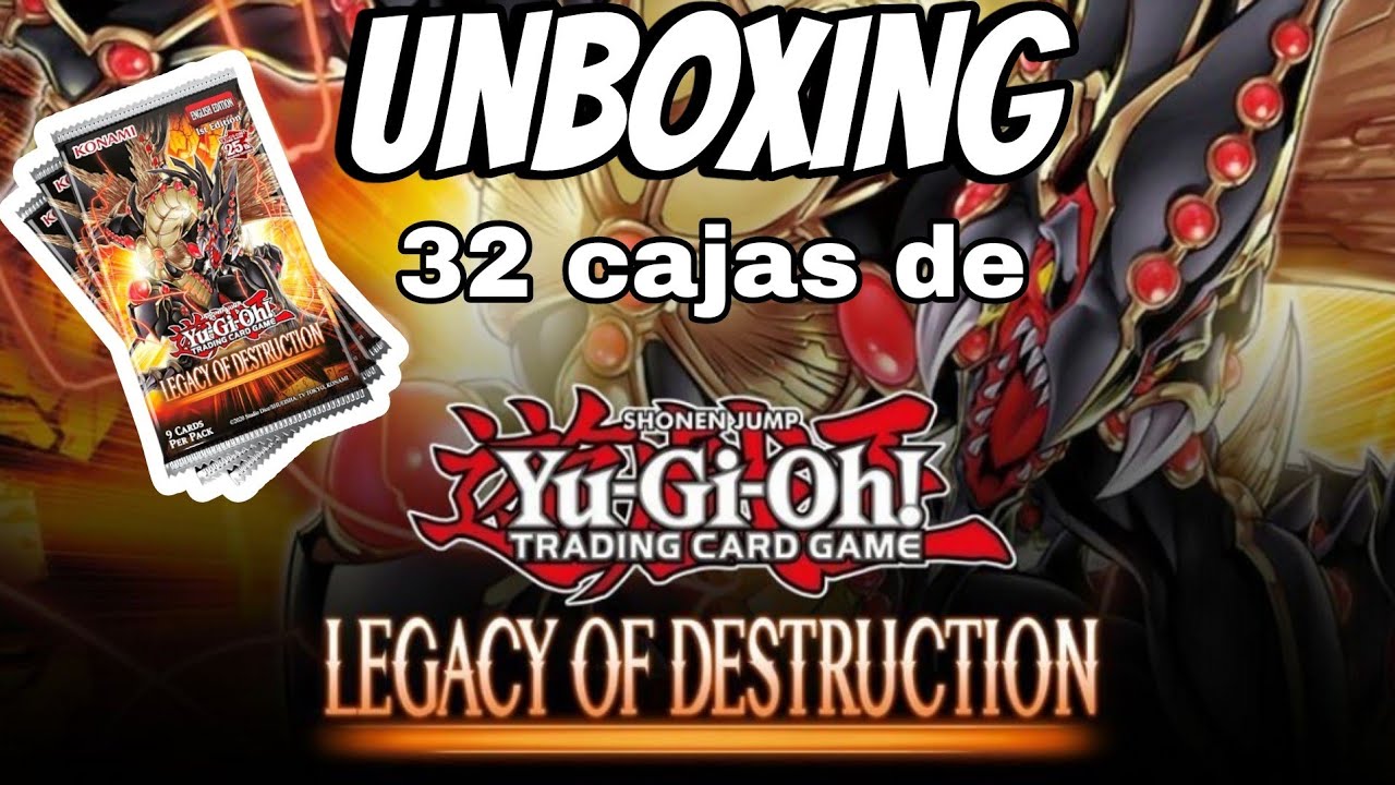 Yu-Gi-Oh Mega UNBOXING LEDE 32 cajas - YouTube