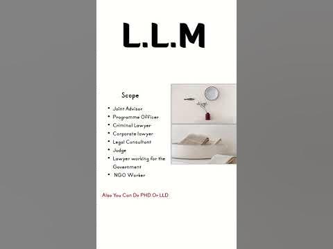 Scope Of LLM | Scope After LLM | LLM Ka Scope Kitna Hai | LLM Scope In India - YouTube