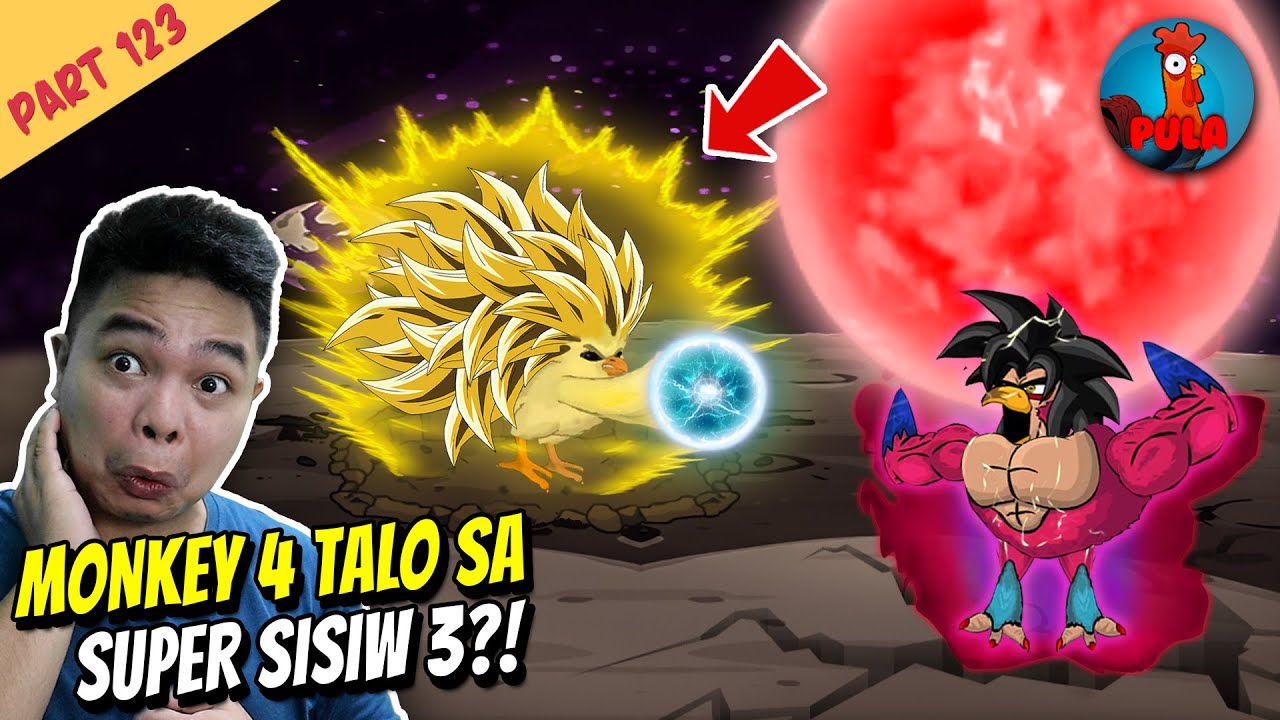 Monkey 4 Tinalo ng Super Sisiw 3! - MANOK NA PULA - YouTube
