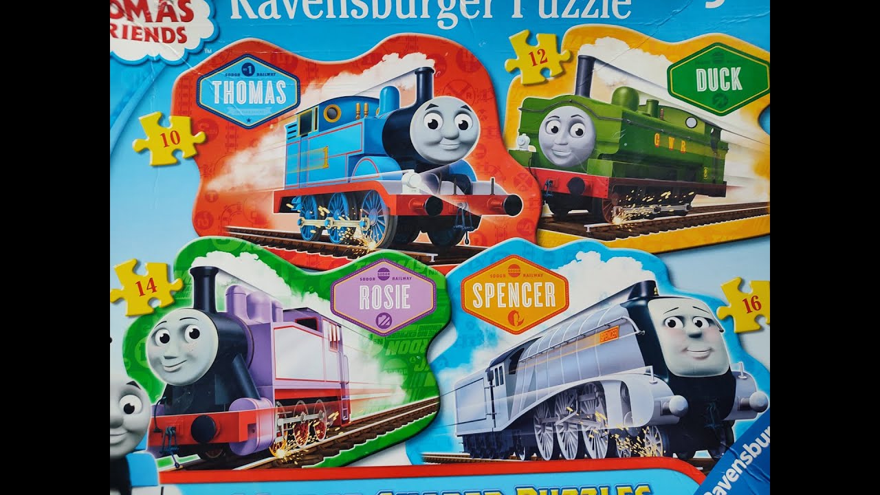 Thomas Train & Friends: Sodor Railway Rosie And Spencer Jigsaw Puzzle ...