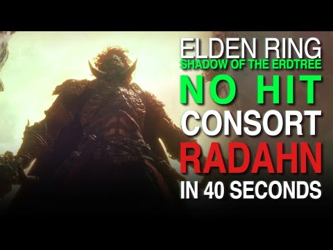 No Hit Consort Radahn in 40+ Seconds [Melee], Shadow of the Erdtree DLC | Elden Ring