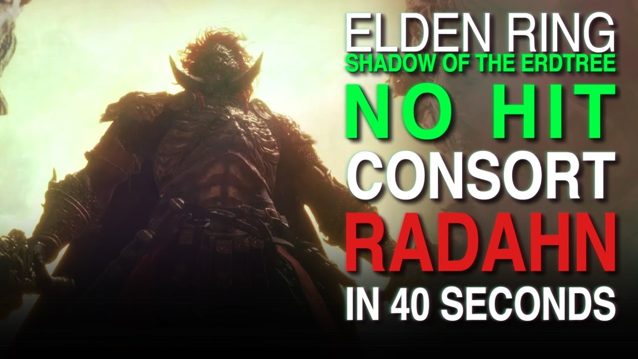 No Hit Consort Radahn in 40+ Seconds [Melee], Shadow of the Erdtree DLC ...