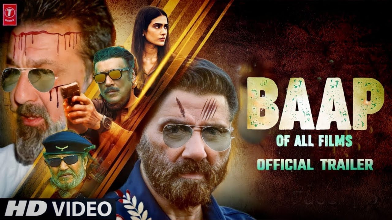 Baap Of All Films Official Trailer : Climax Done | Sunny Deol | Sanjay ...