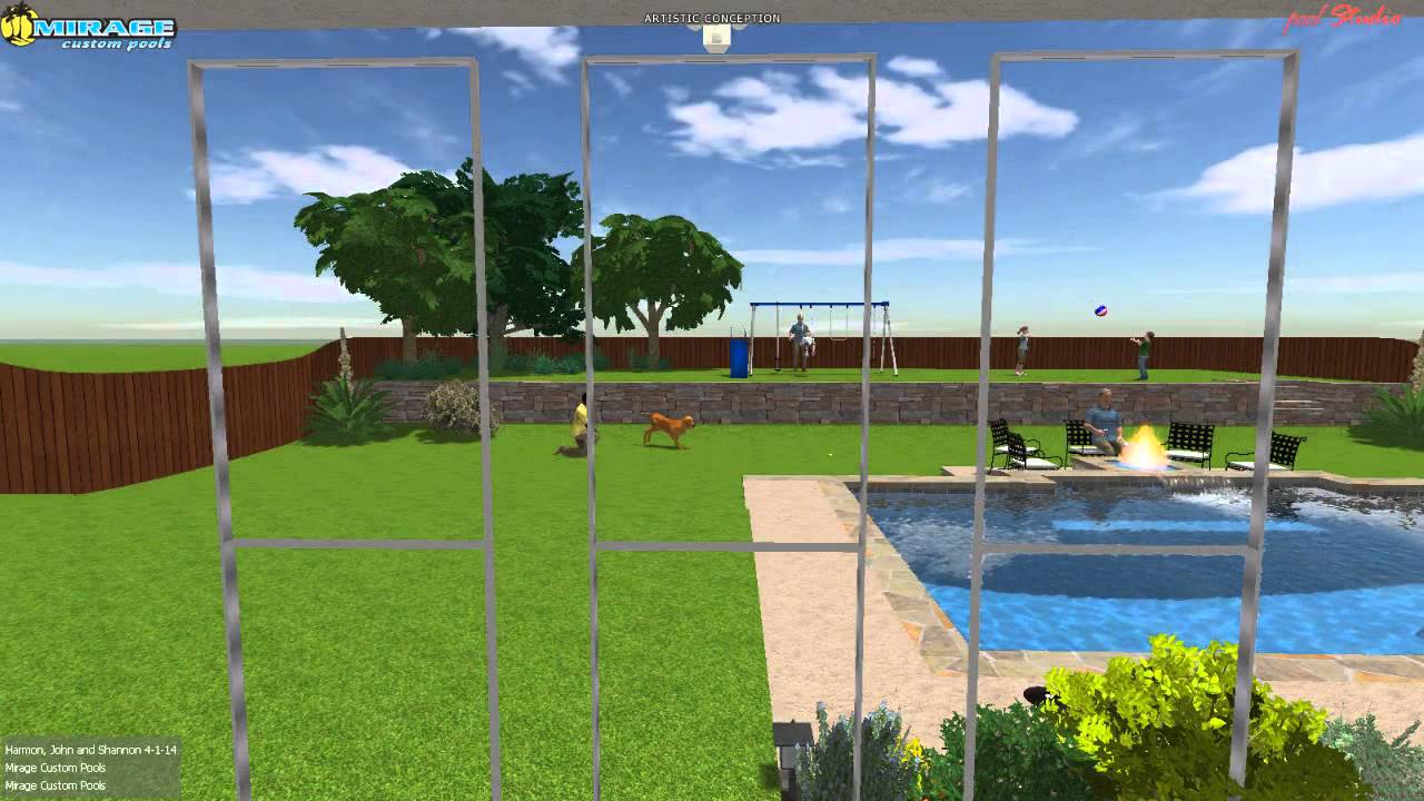 Mirage Custom Pools Riata Drive Sherman, TX 75092 - YouTube