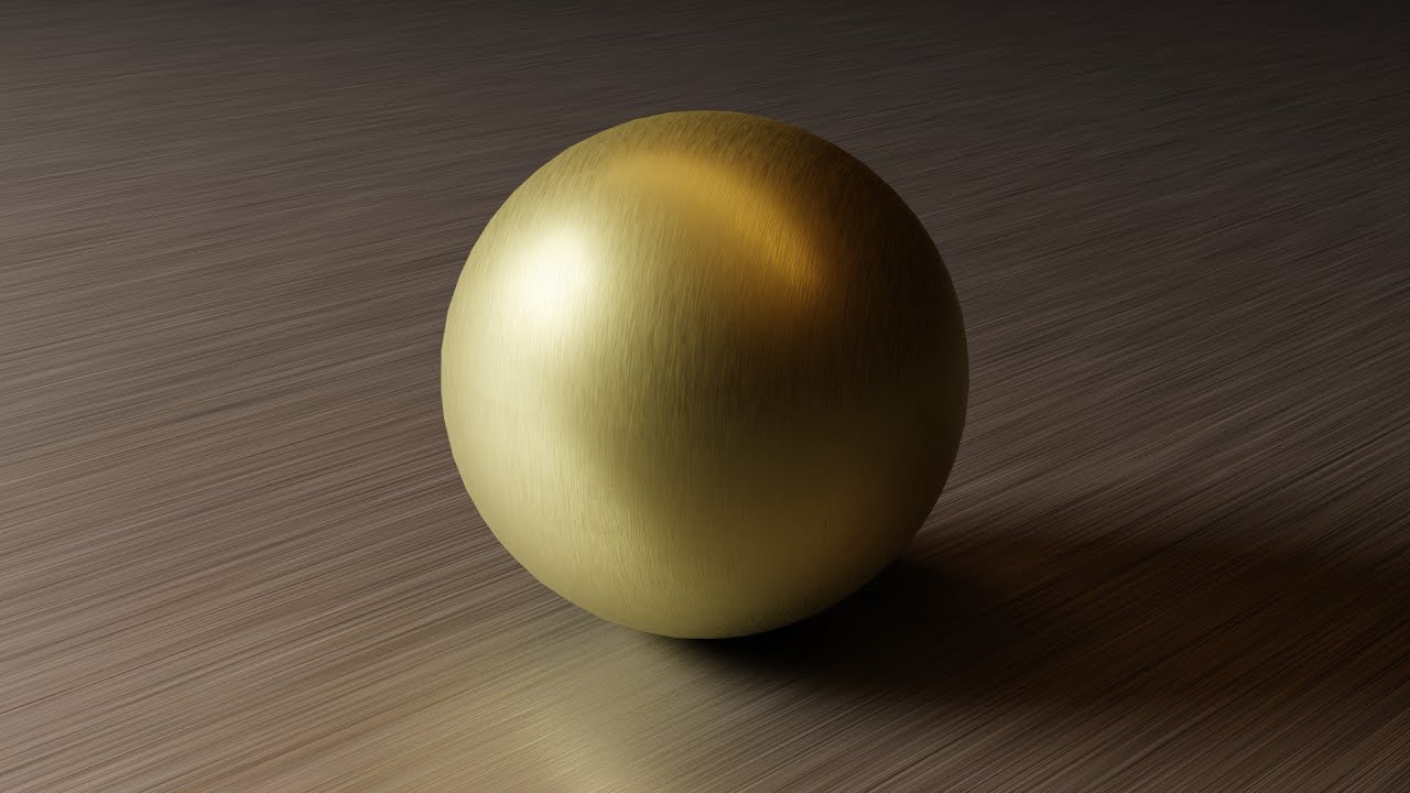 Procedural Brushed Steel Metal Material | Blender Tutorial - YouTube