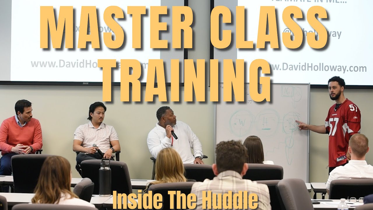 Motivational Speaker David Holloway's Master Class Workshops and Trainings - YouTube