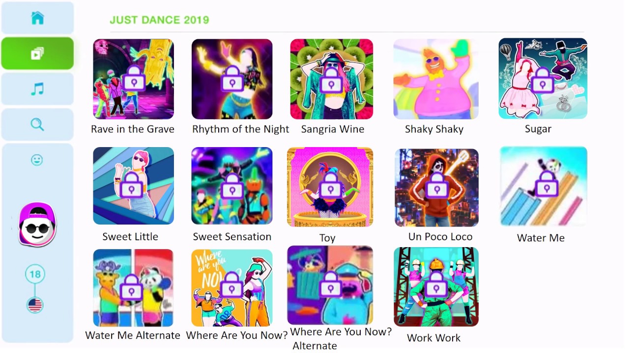 Just Dance 2019 Menu !!! - YouTube