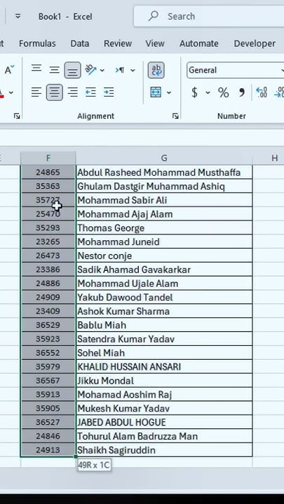 Ms excel format cell trick😮#msoffice #msexcel #excel #viral #short # ...