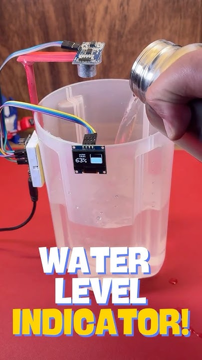 Arduino Nano Water Level Indicator with Ultrasonic Sensor & OLED ...