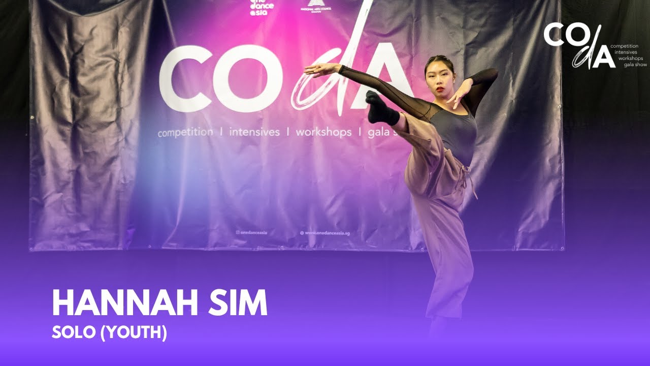 CODA Dance Competition 2023 | Solo (Youth) | Hannah Sim - YouTube