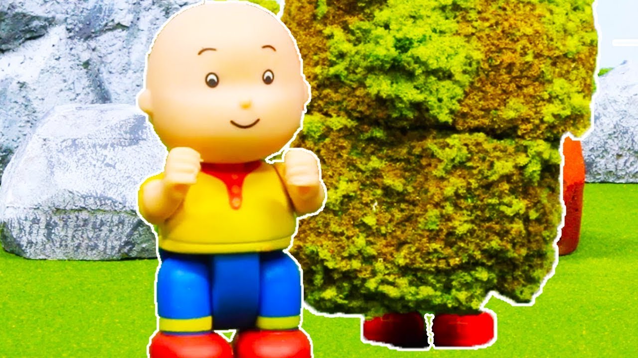 Caillou en Español Castellano | Caillou y el Extraño Arbusto | Dibujos ...