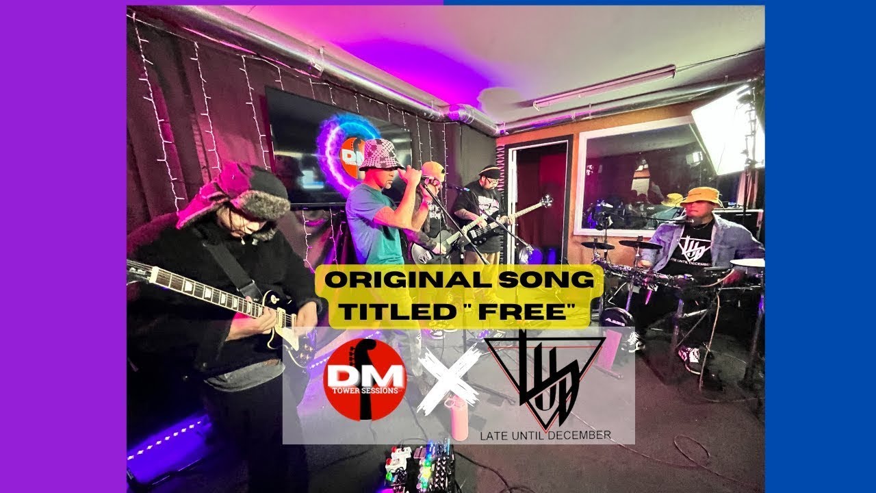 "Late Until December" Performs "Free" Live On DM Towersessions - YouTube
