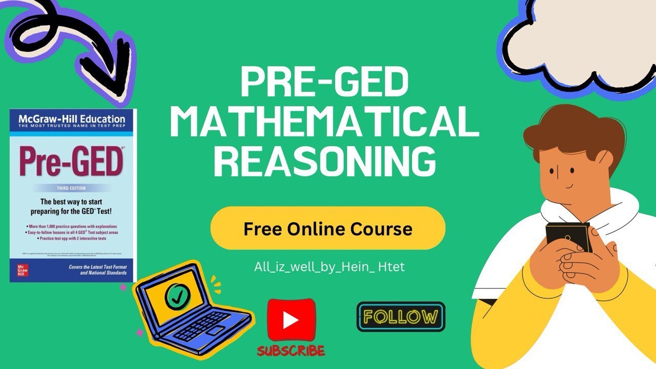 Pre GED Mathematical Reasoning (Full course) part 10 - YouTube