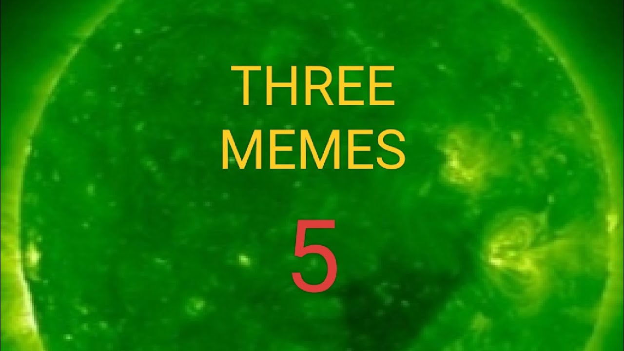 THREE MEMES replay from 5/24 - YouTube