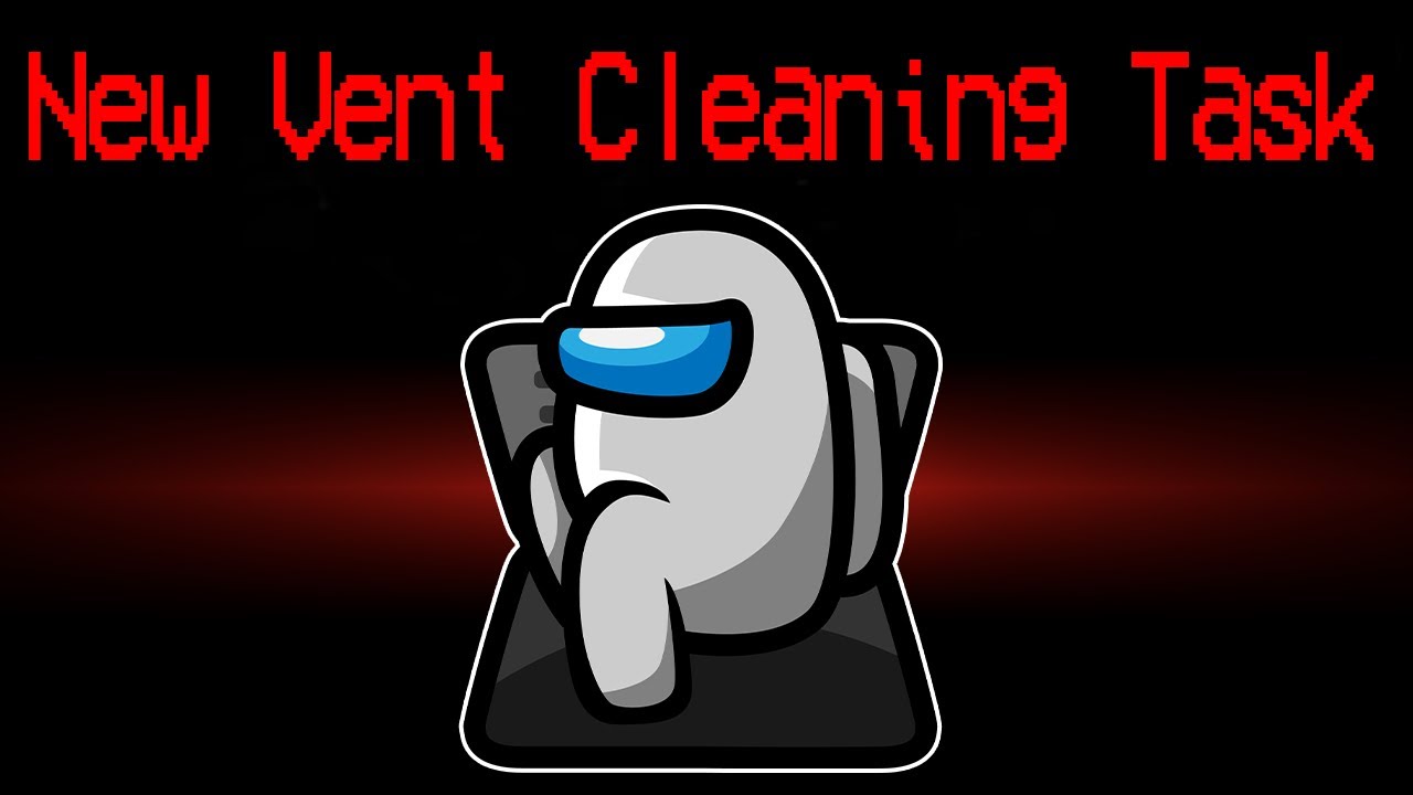Playing Among Us New Vent Cleaning Update - YouTube