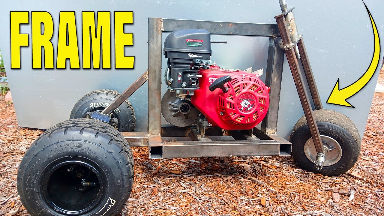 HOW I Build the Cheapest Mini TRIKE FRAME on the Internet - YouTube
