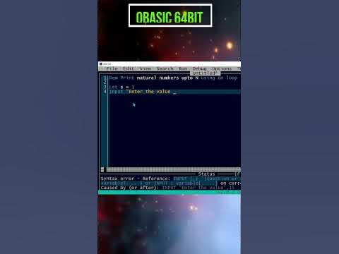QBASIC 64bit | do loop| Do...Loop While - YouTube