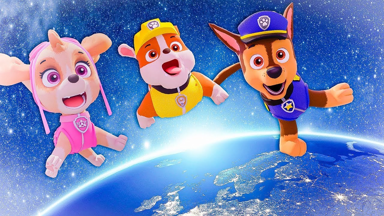 PAW PATROL CAUGHT In SPACE 🌖 BATTLE IN SPACE WITH MONSTERS In Garry's ...