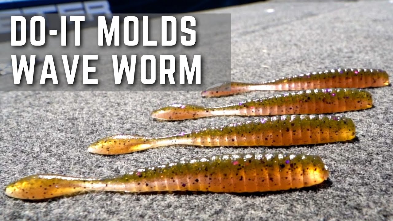 BRAND NEW Do-It Molds Wave Worm Mold - IT CATCHES FISH - YouTube