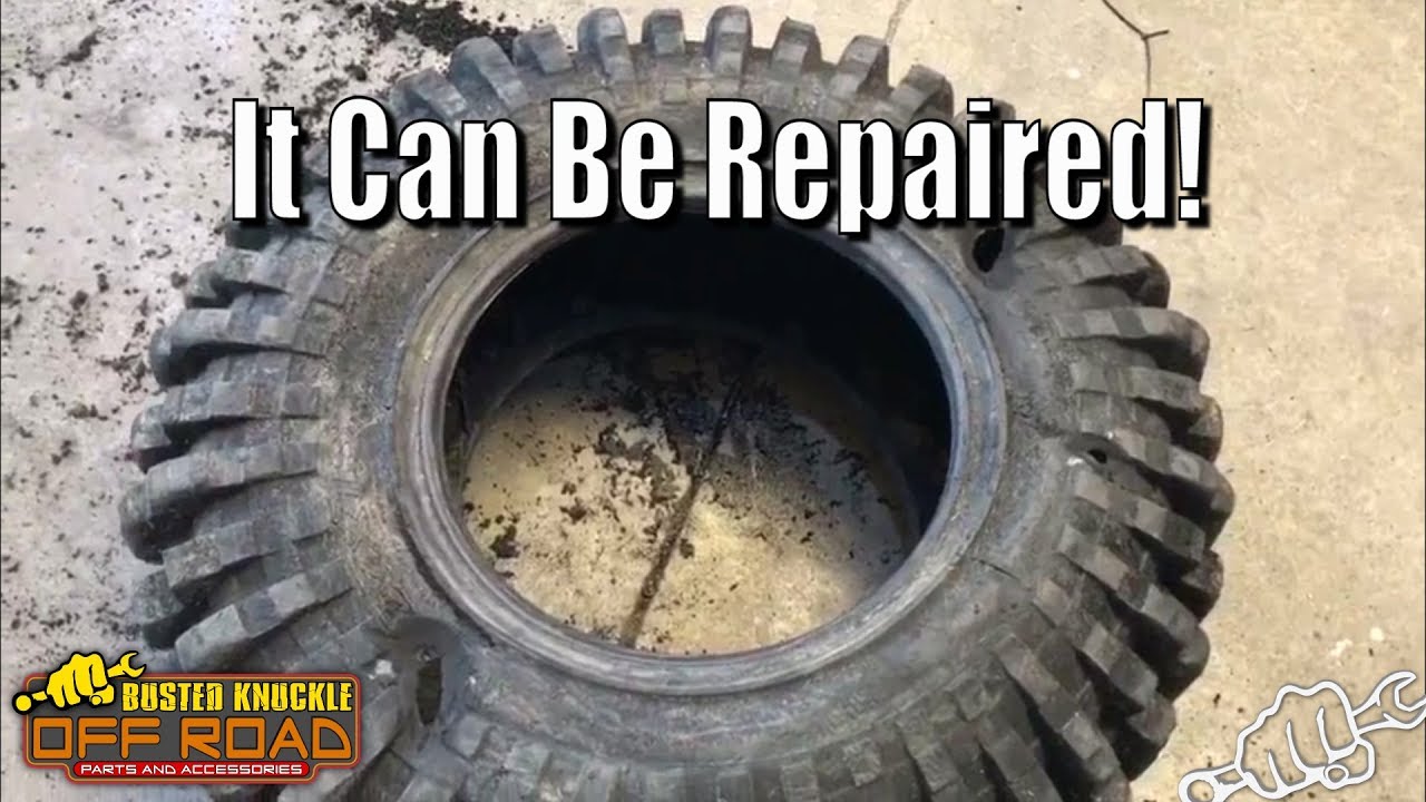 DIY Tire Vulcanizing Repair - Rock Rods Tech - YouTube