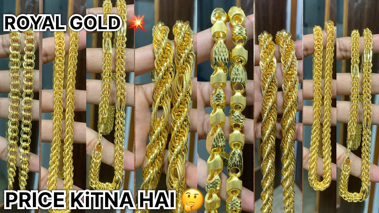 Light Weight Men’s Don Chain Designs | 20 To 60 GRAMS 🤩 - YouTube