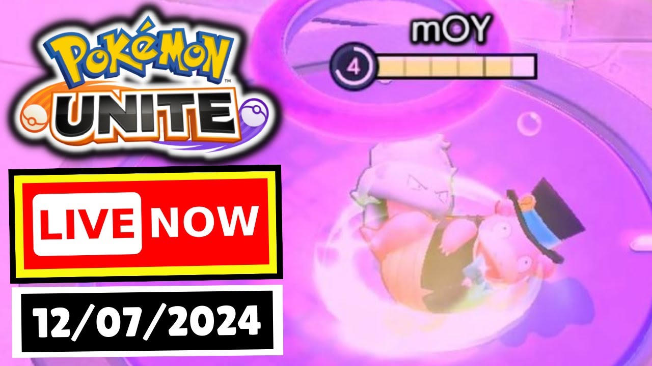 PART 2 YAY SUPER FUN POKEMON GAME (12/07/2024) | Solo Q | Pokemon Unite ...