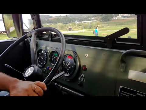 De carona em um Mercedes Benz 1519 6x6 boomerang Mamute